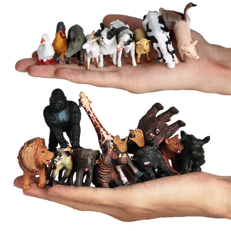 Animal Model Figures - 12 piece set – Nocchio